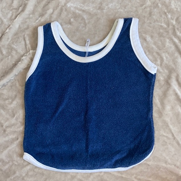 Vintage | Shirts & Tops | Vintage Toddler Terry Cloth Tank Top | Poshmark